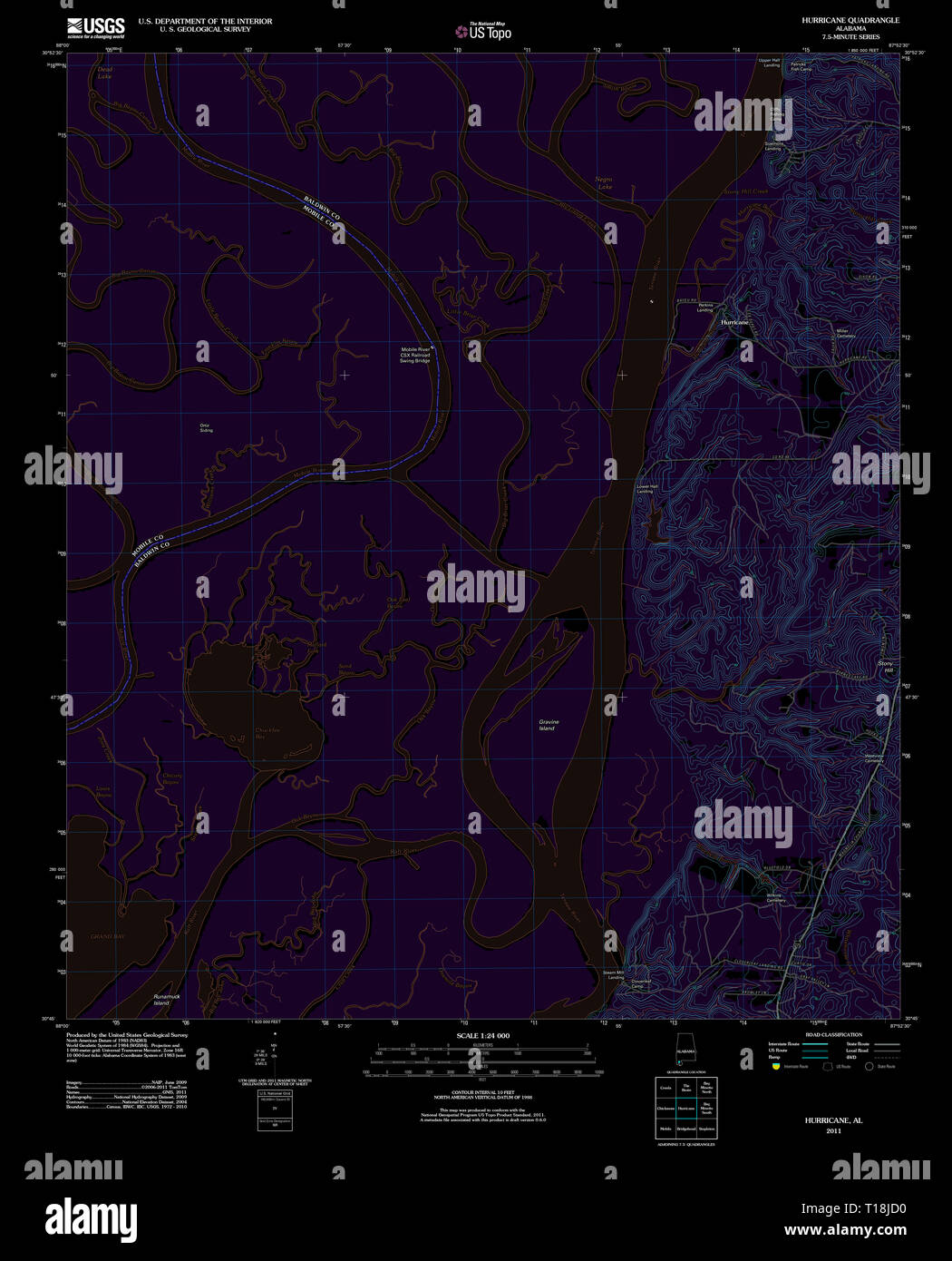 Historical hurricane map hi-res stock photography and images - Alamy