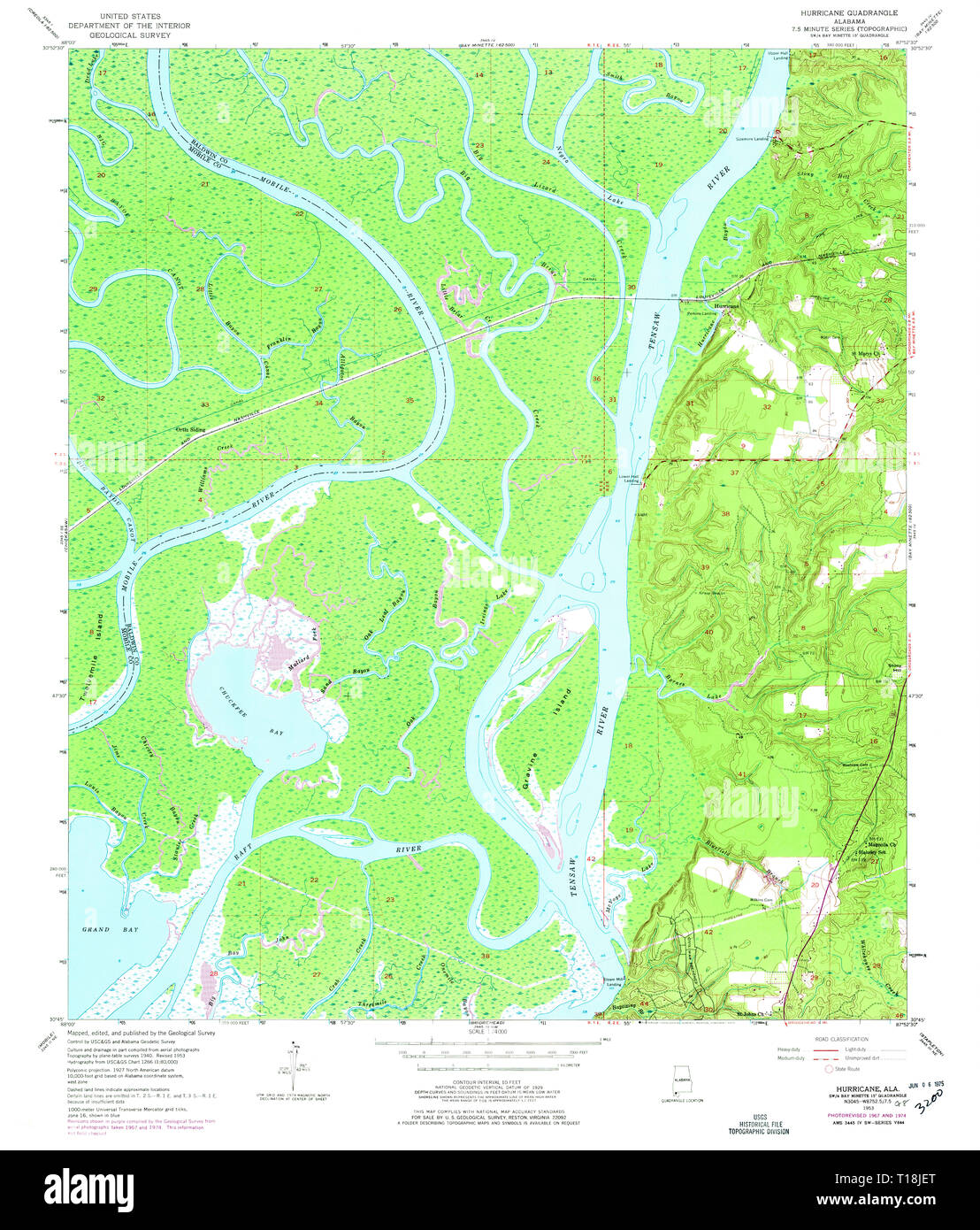 Historical hurricane map hi-res stock photography and images - Alamy