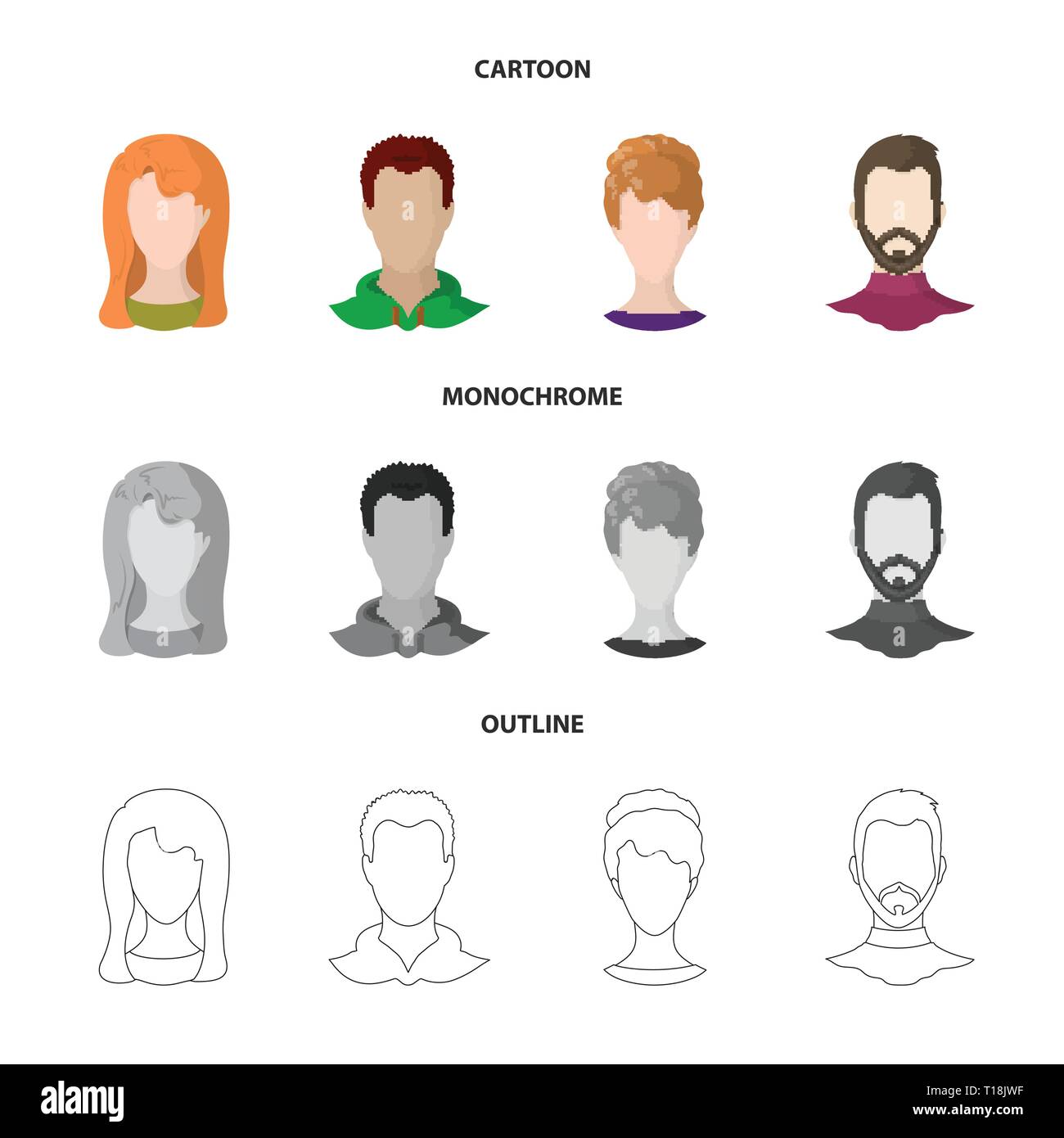 Vector illustration of professional and photo icon. Collection of ...