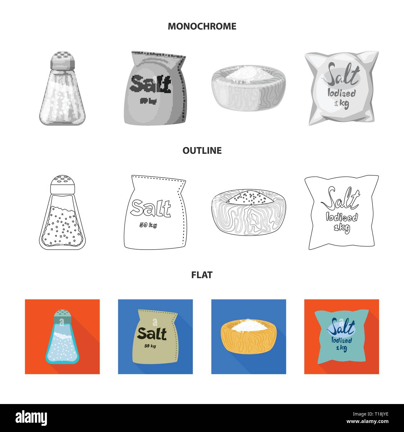 saltcellar,bag,bowl,seasoning,salty,bottle,glass,powder,hill,white ...