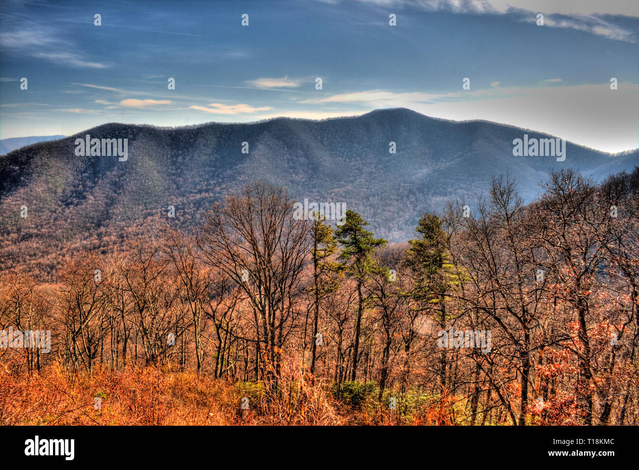 Terrapin Mountain in Fall, Virginia Stock Photo - Alamy