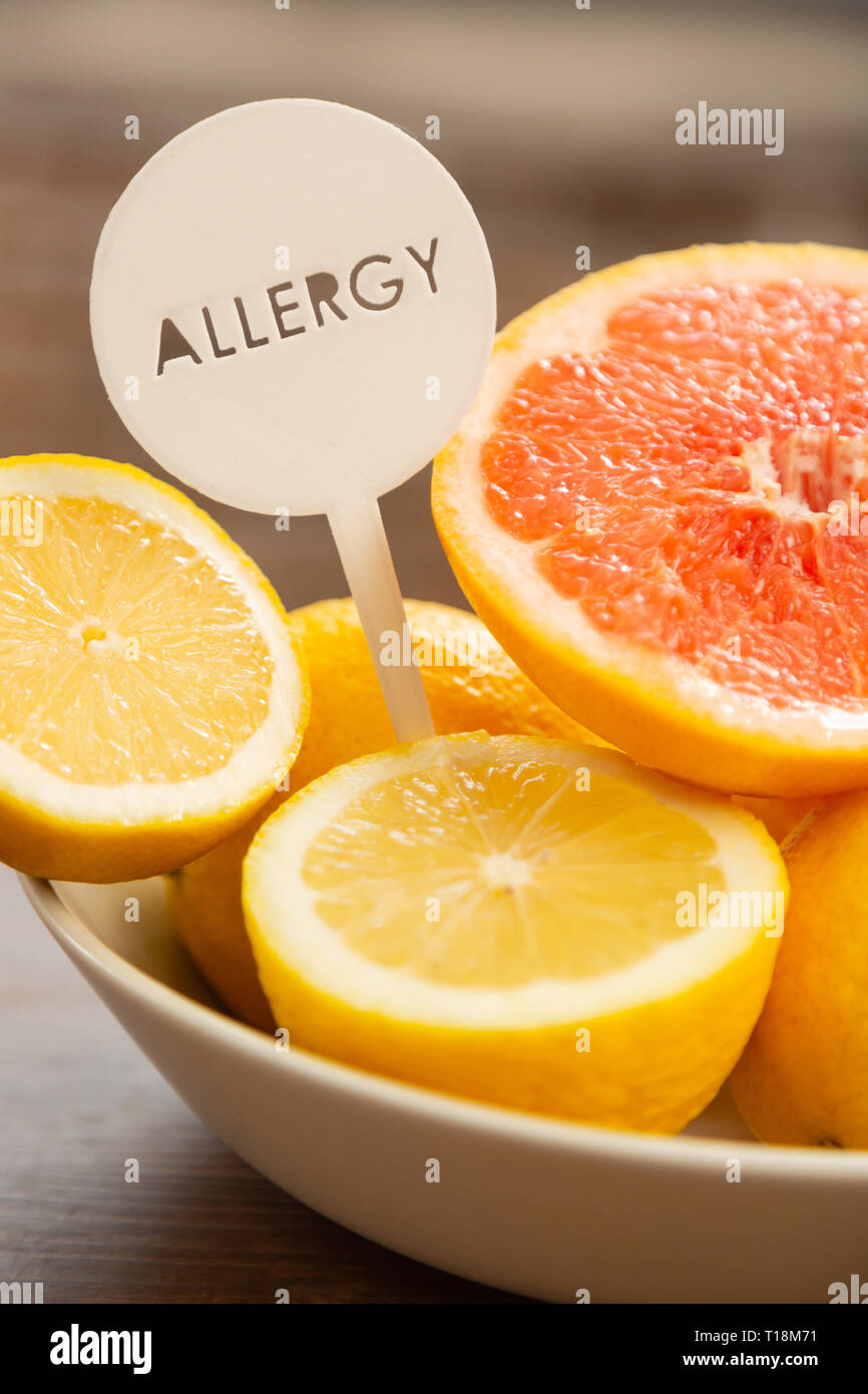 Allergy causing food hi-res stock photography and images - Alamy