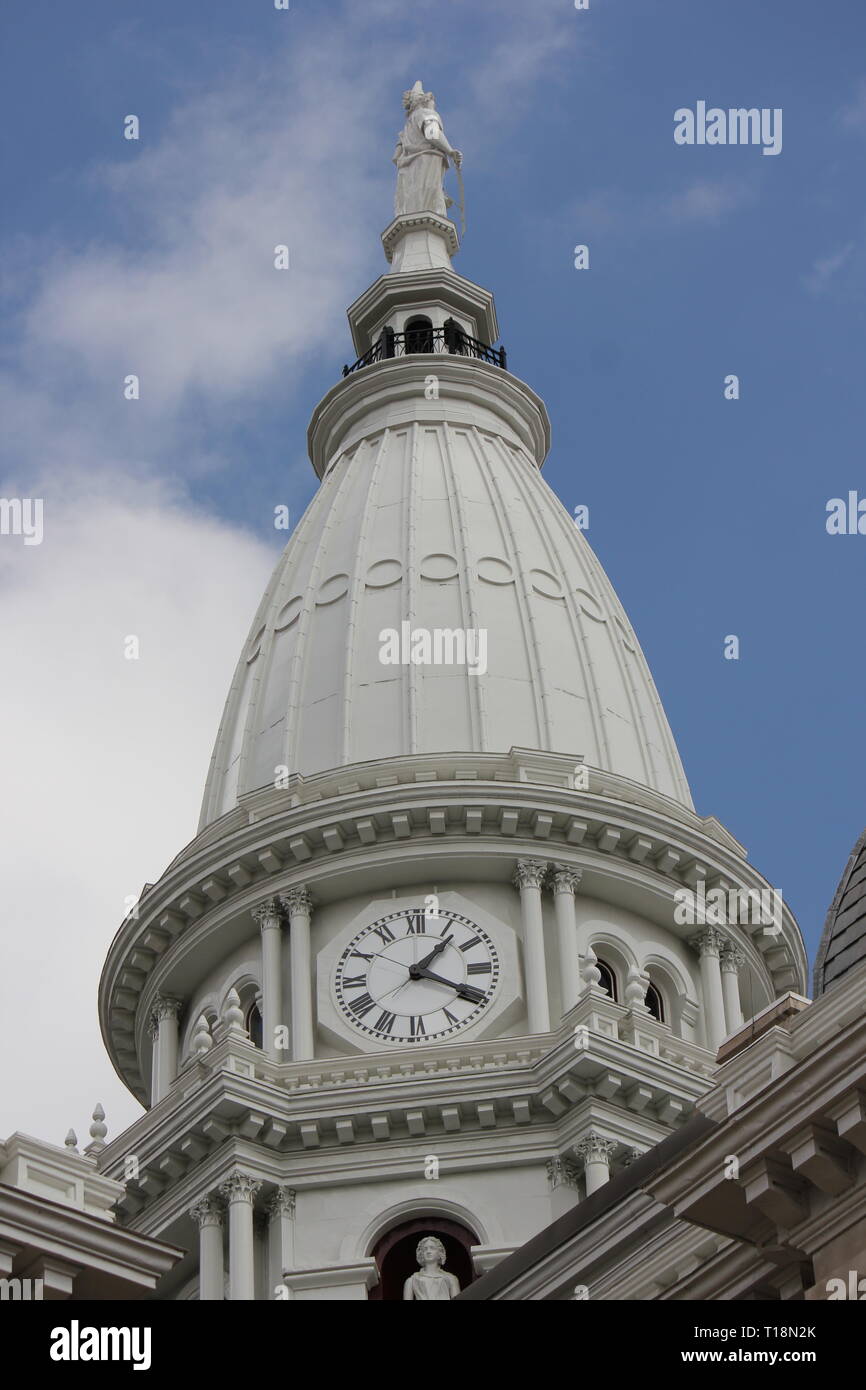 Historic architectural masterpiece, the Tippecanoe County Courthouse ...