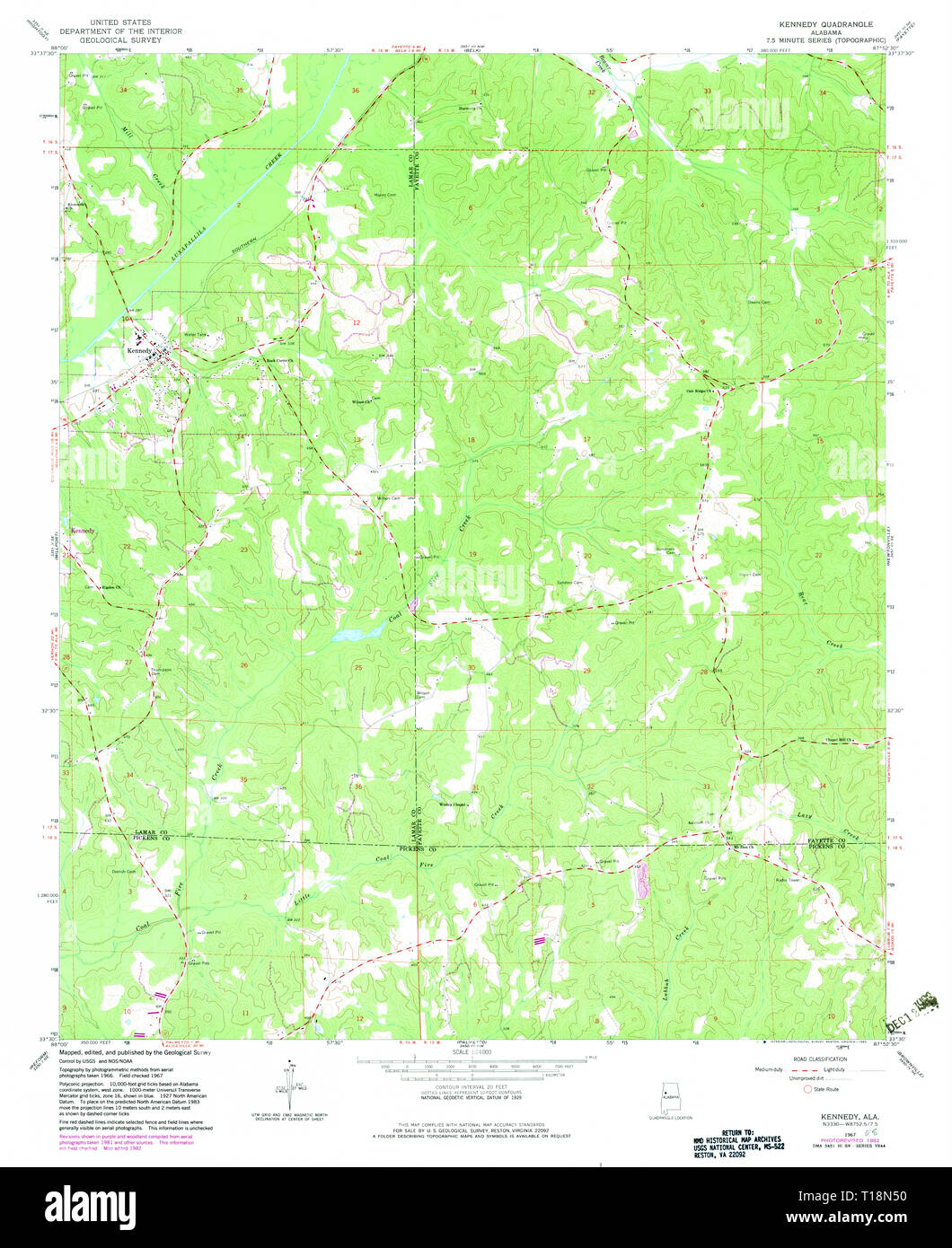 Map of kennedy Cut Out Stock Images & Pictures - Alamy