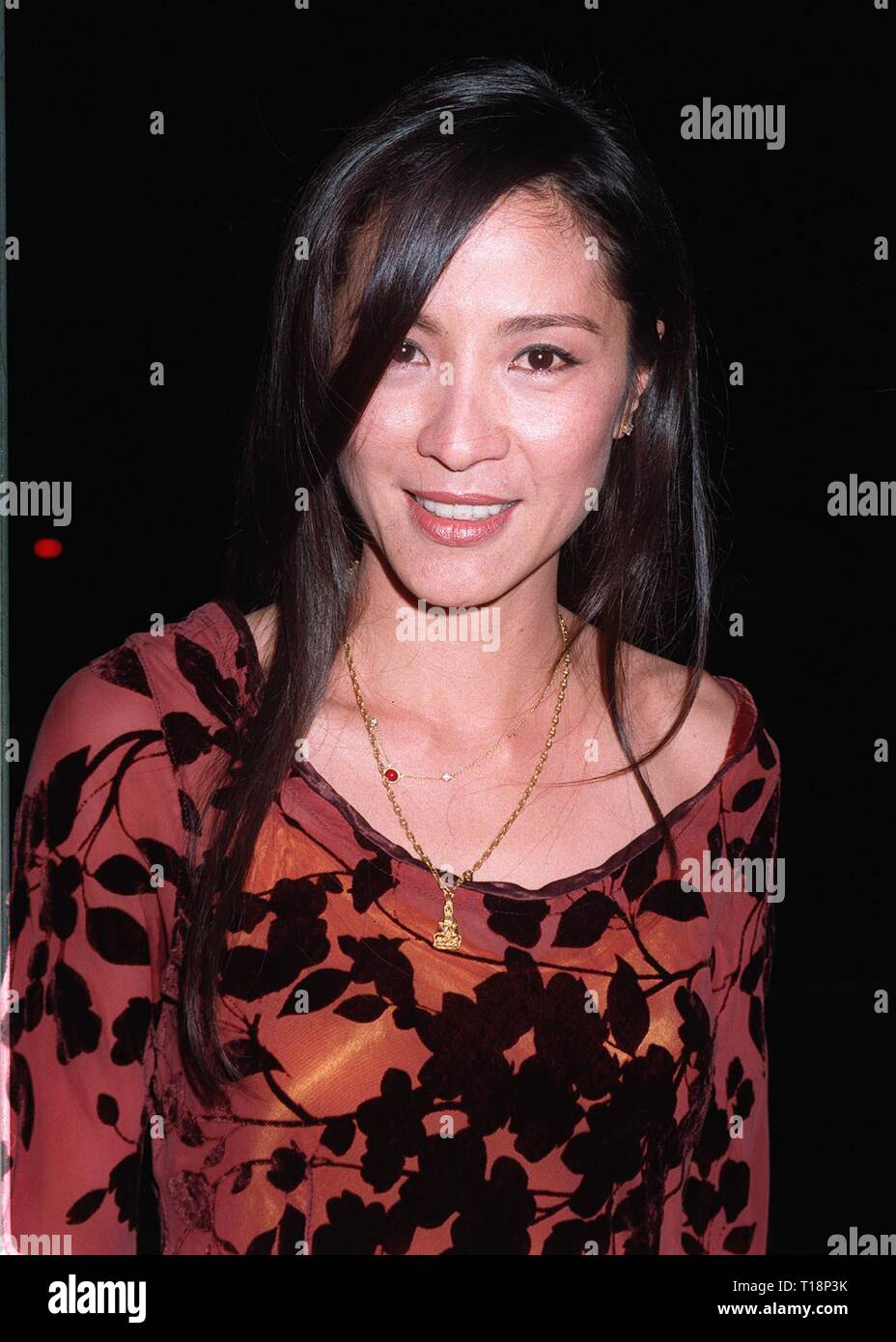 LOS ANGELES, CA. September 22, 1997: New "Bond" actress MICHELLE YEOH ...