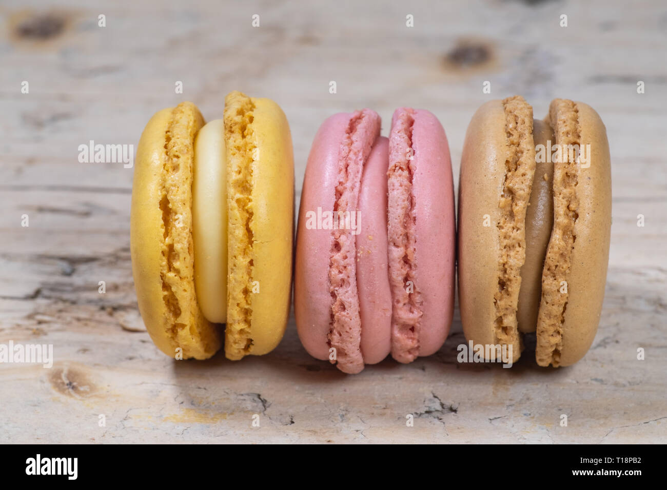 Colored French Macarons