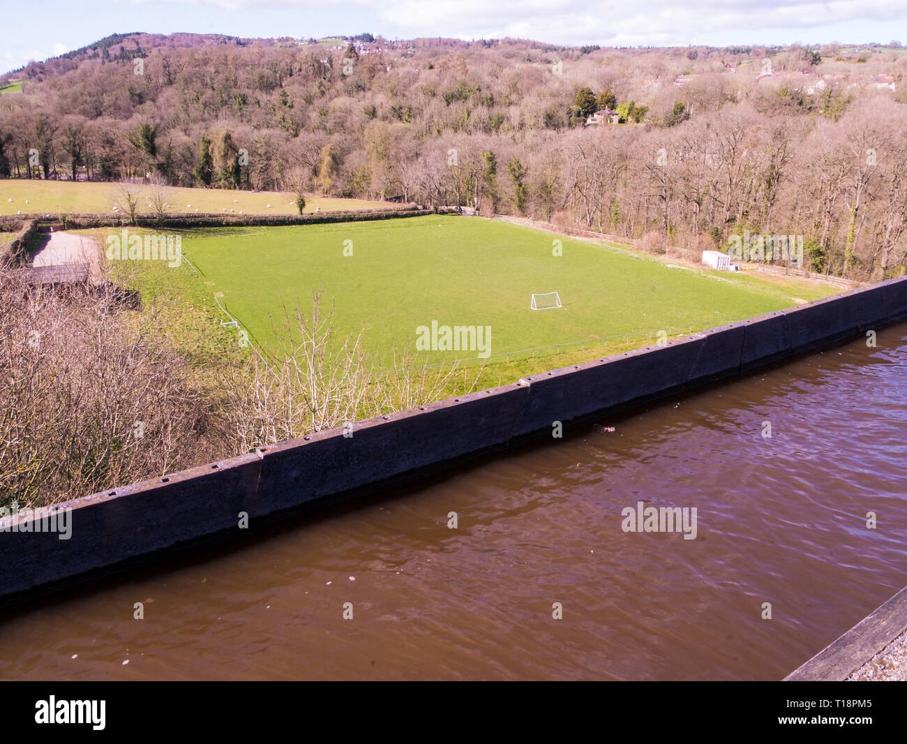 Llangollen canal pontcysyllte aquaduct hi-res stock photography and ...