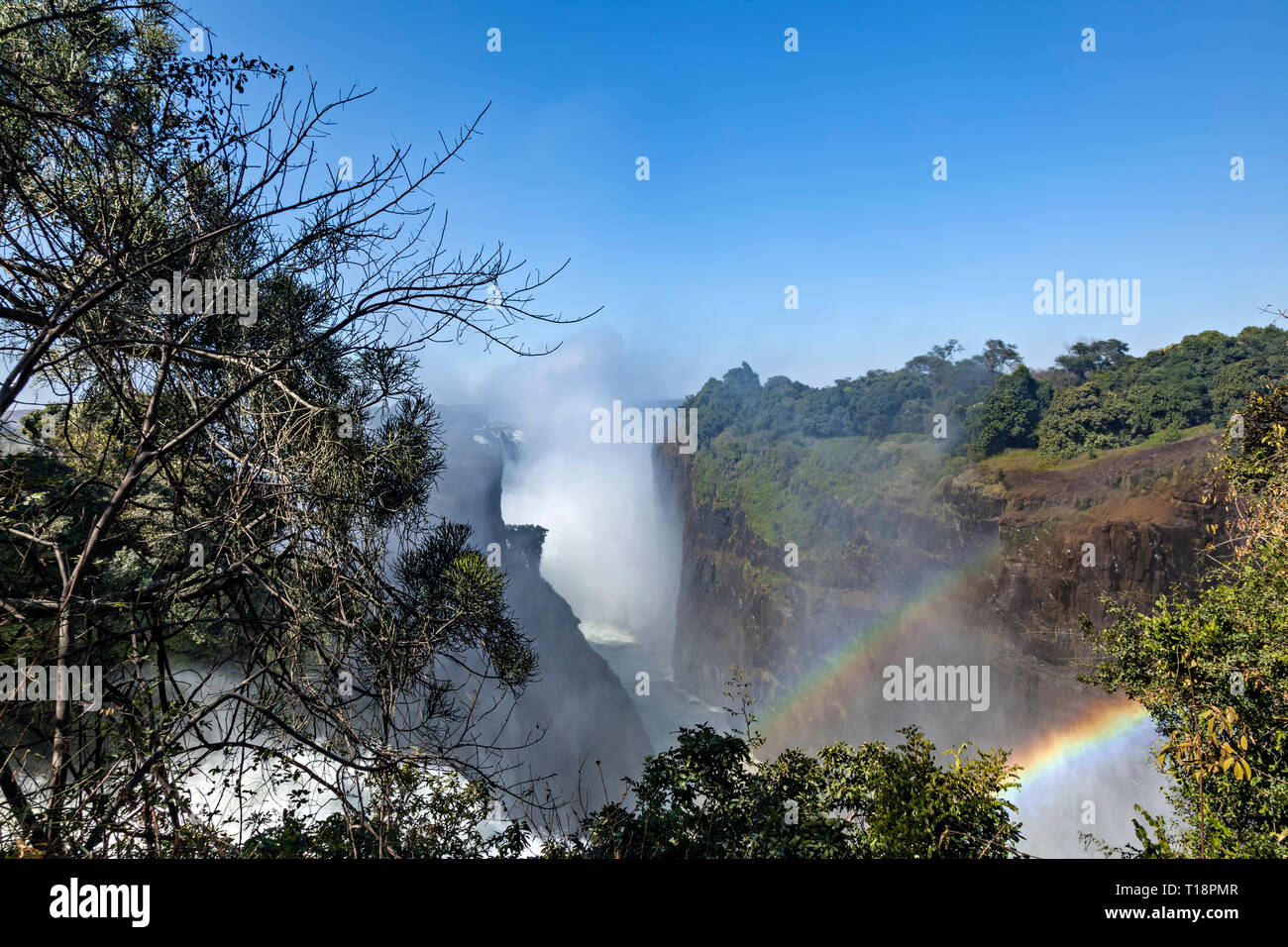 Victoria falls spray hi-res stock photography and images - Alamy