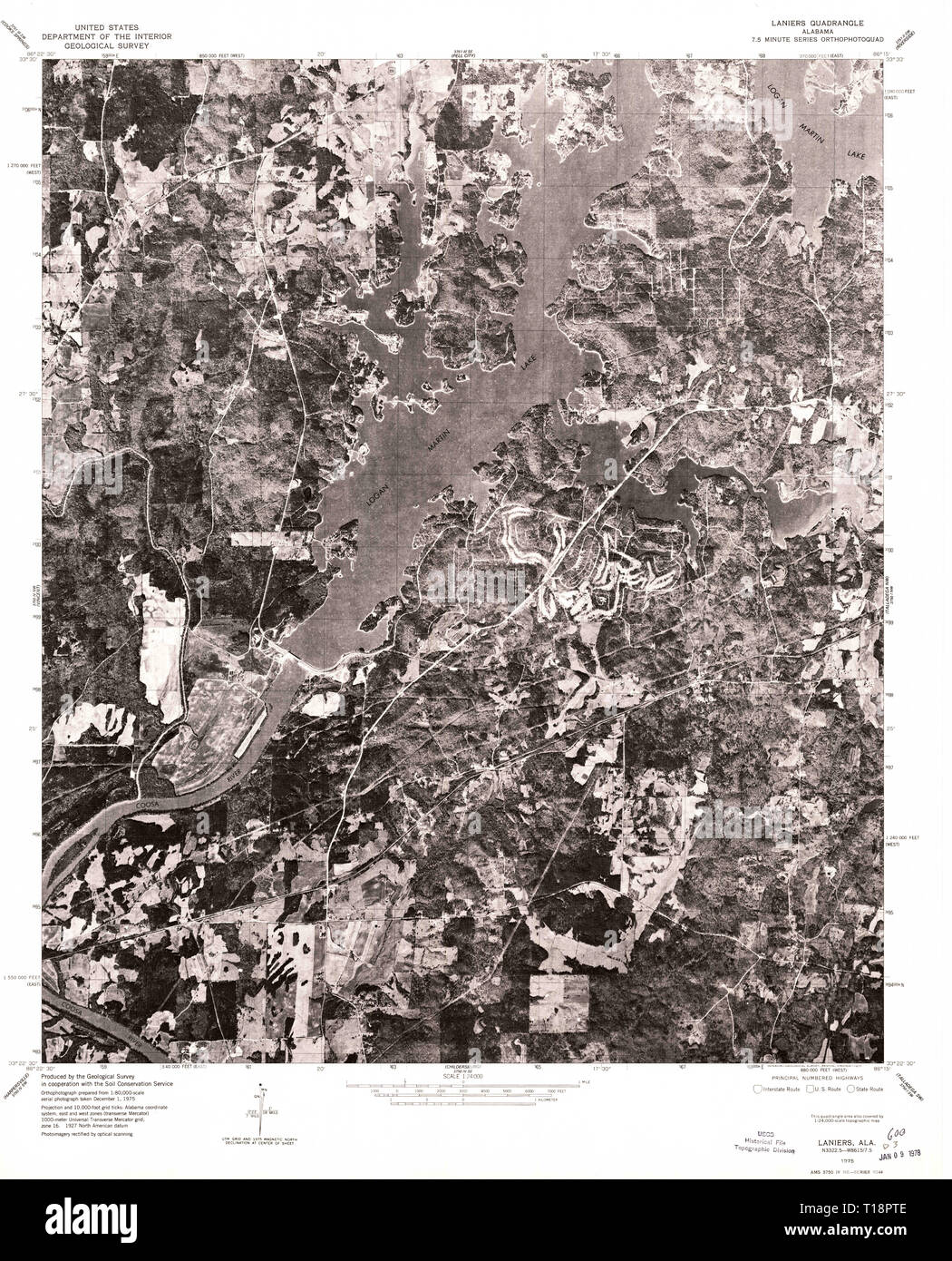 1975 united states map hi-res stock photography and images - Alamy