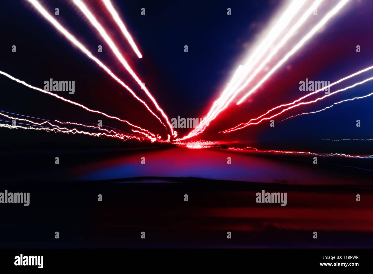 Neon lights car hi-res stock photography and images - Alamy