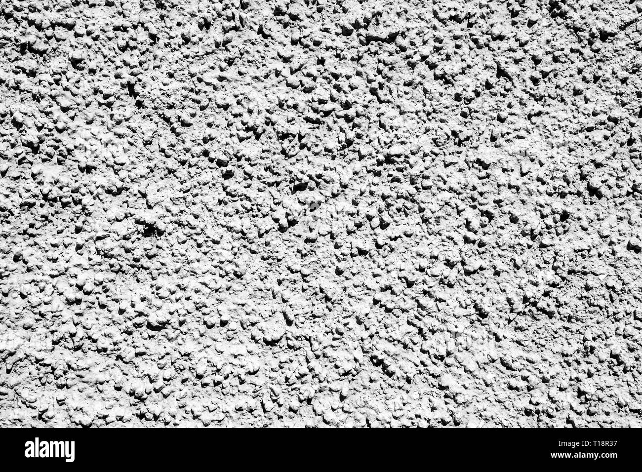 Coarse concrete plaster on a house wall as a background Stock Photo - Alamy