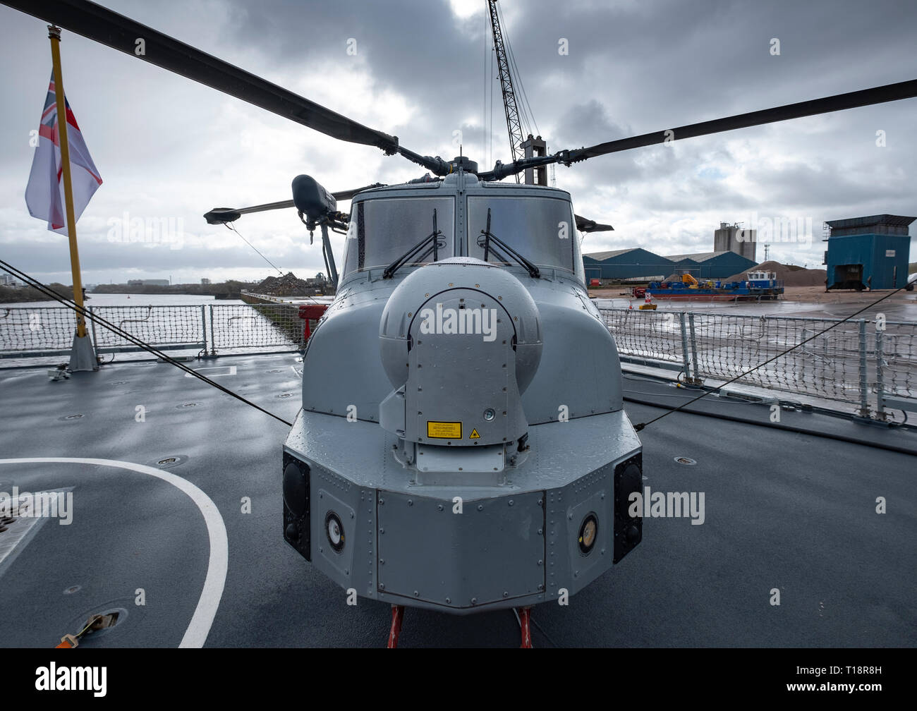 24 March, 2109, Glasgow, Scotland, UK. HMS Defender Type 45 Destroyer ...