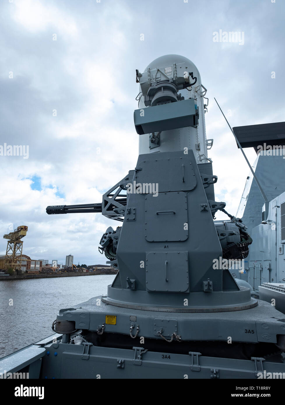 24 March, 2109, Glasgow, Scotland, UK. HMS Defender Type 45 Destroyer ...