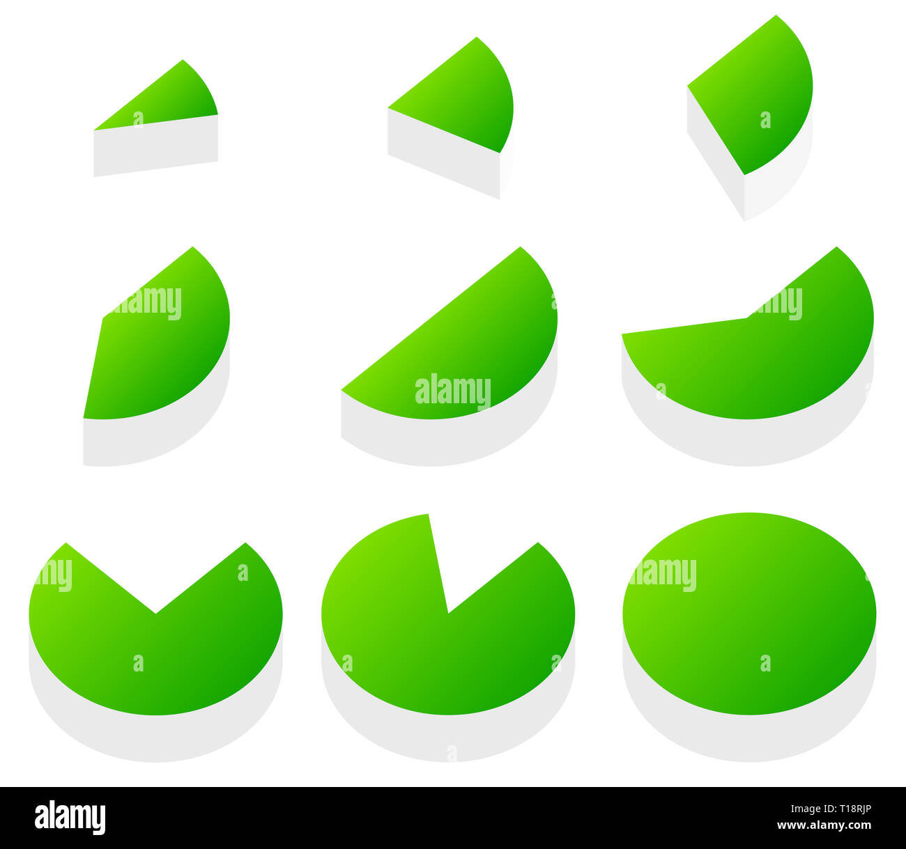Market segmentation diagram Cut Out Stock Images & Pictures - Alamy