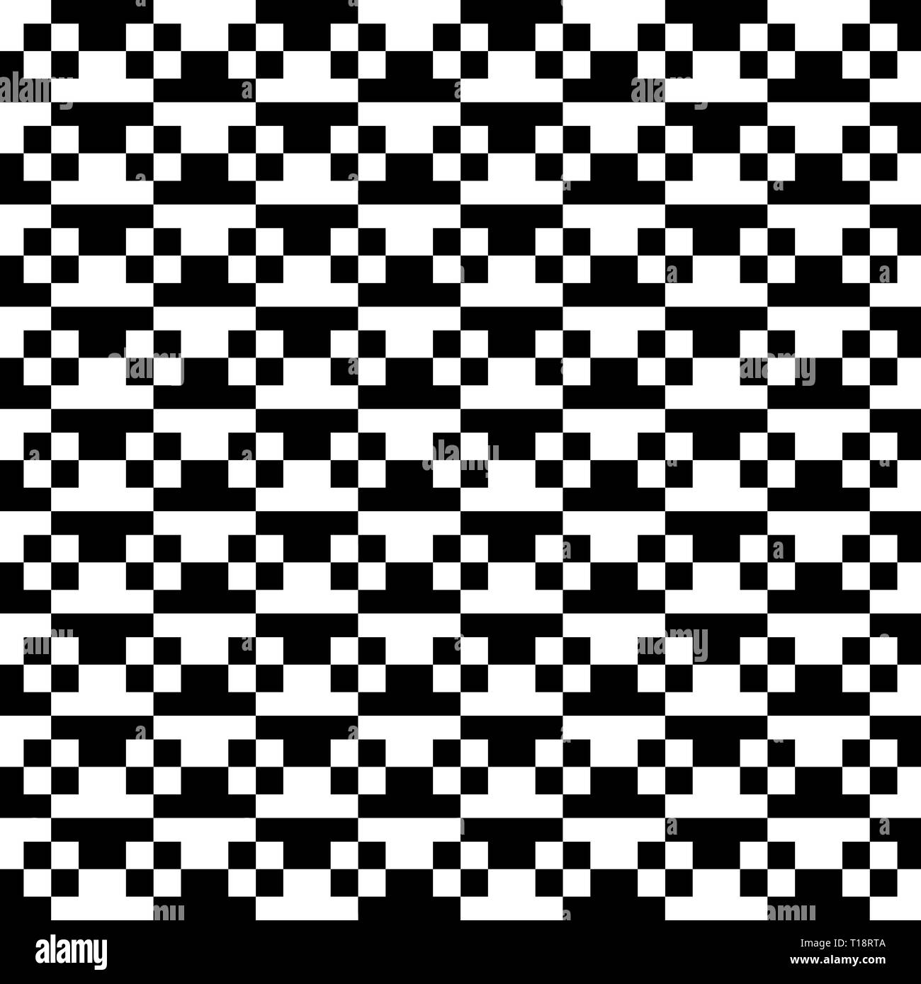 Checkered abstract pattern. Seamlessly repeatable. Vector illustration ...