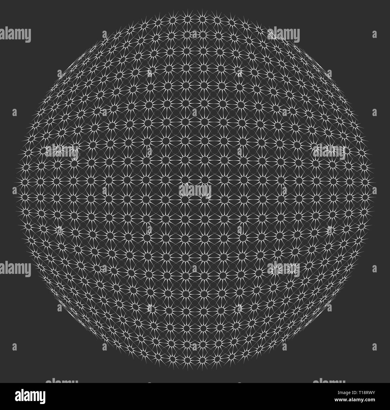 Abstract sphere element Stock Photo - Alamy