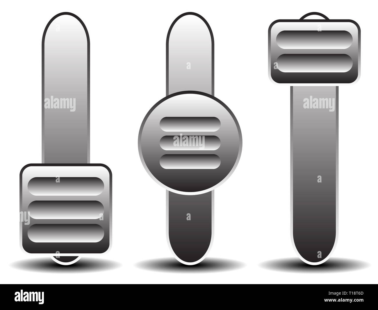 Vertical scroll bar ui hi-res stock photography and images - Alamy