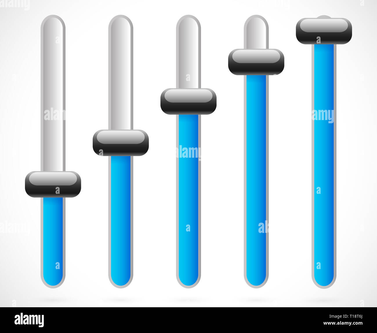 Vertical scroll bar ui hi-res stock photography and images - Alamy