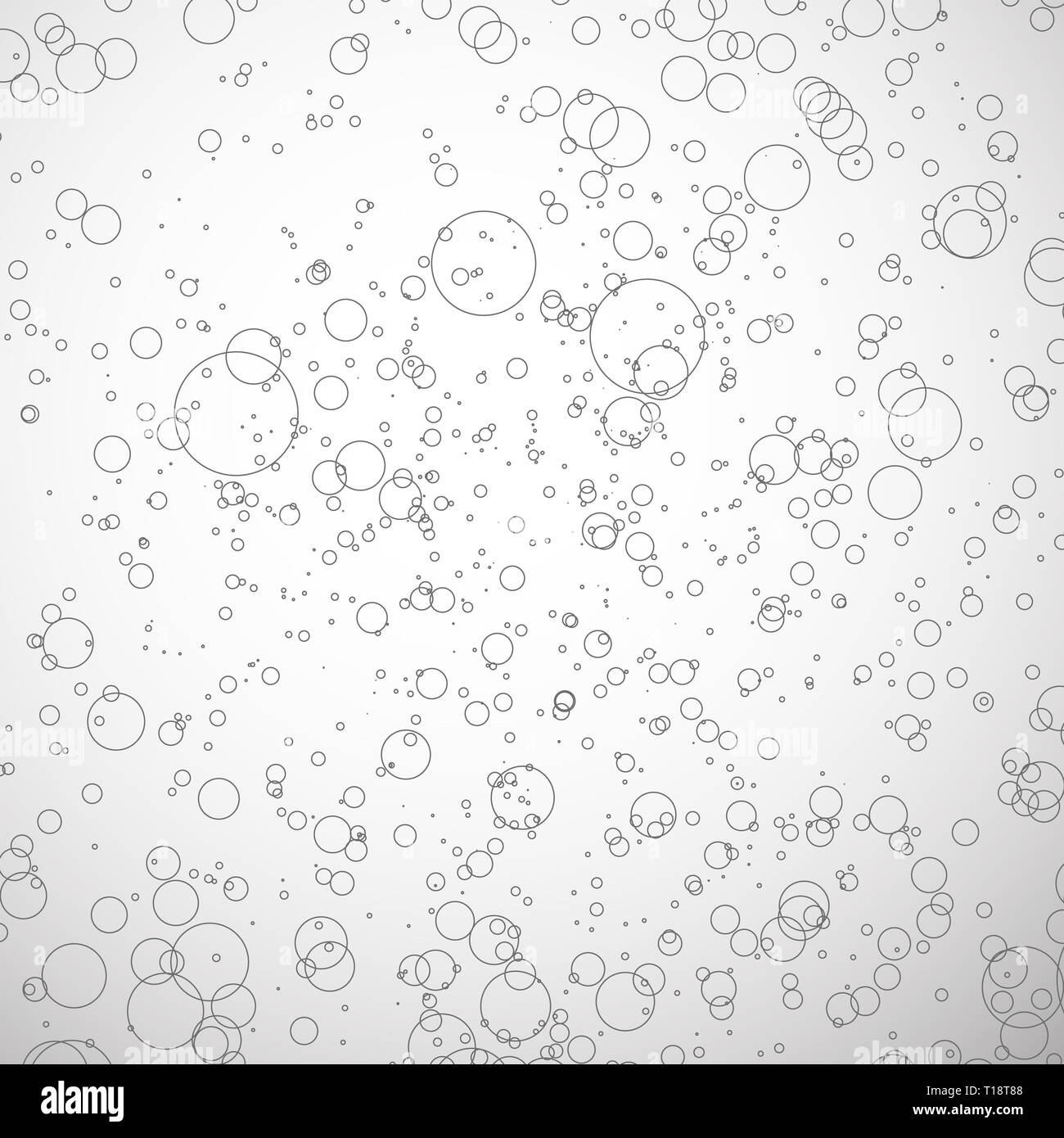 Vector texture, pattern with scattered, random circles Stock Photo - Alamy
