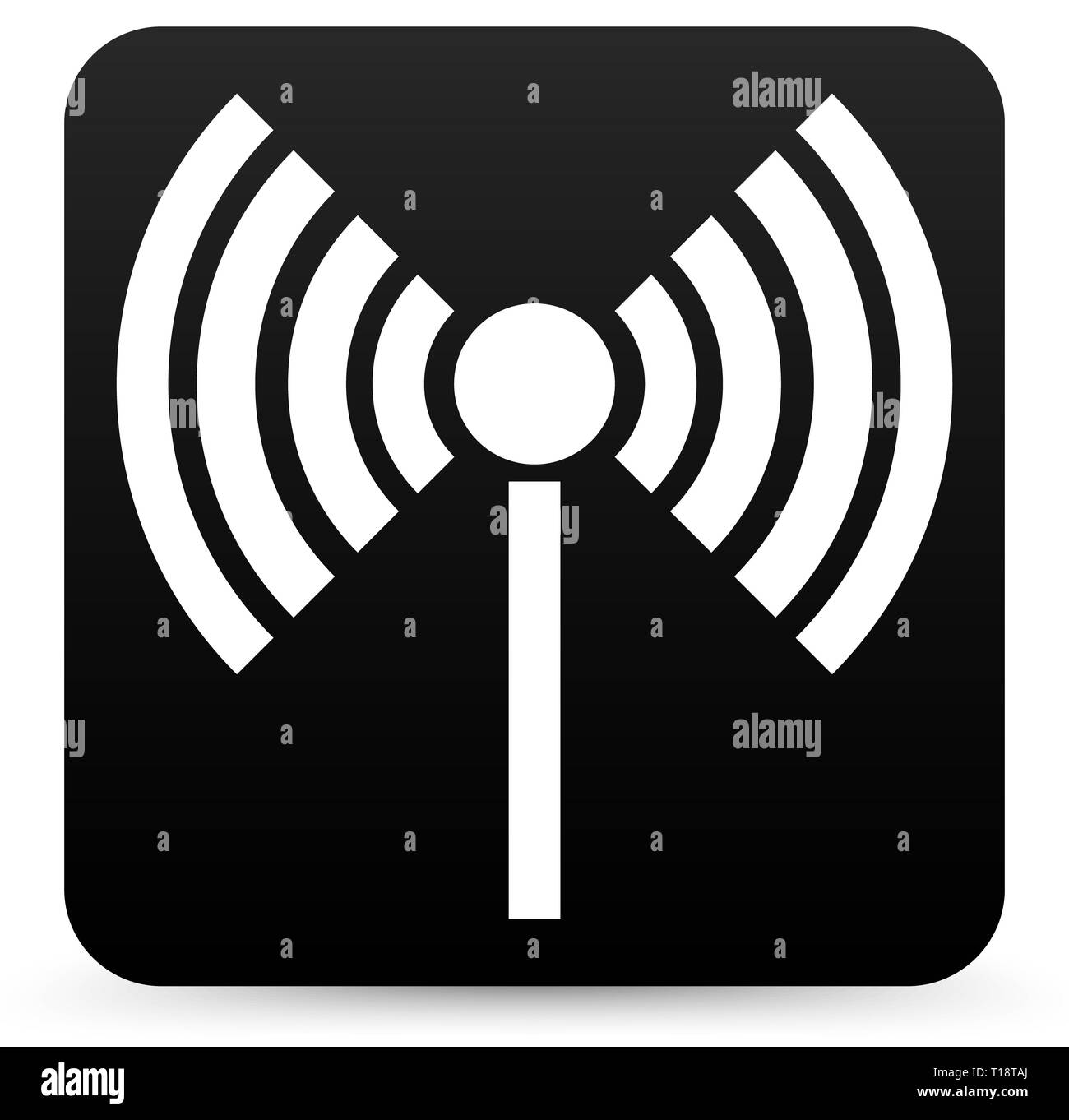 Radio tower, radio transmission, wireless connection, antenna ...