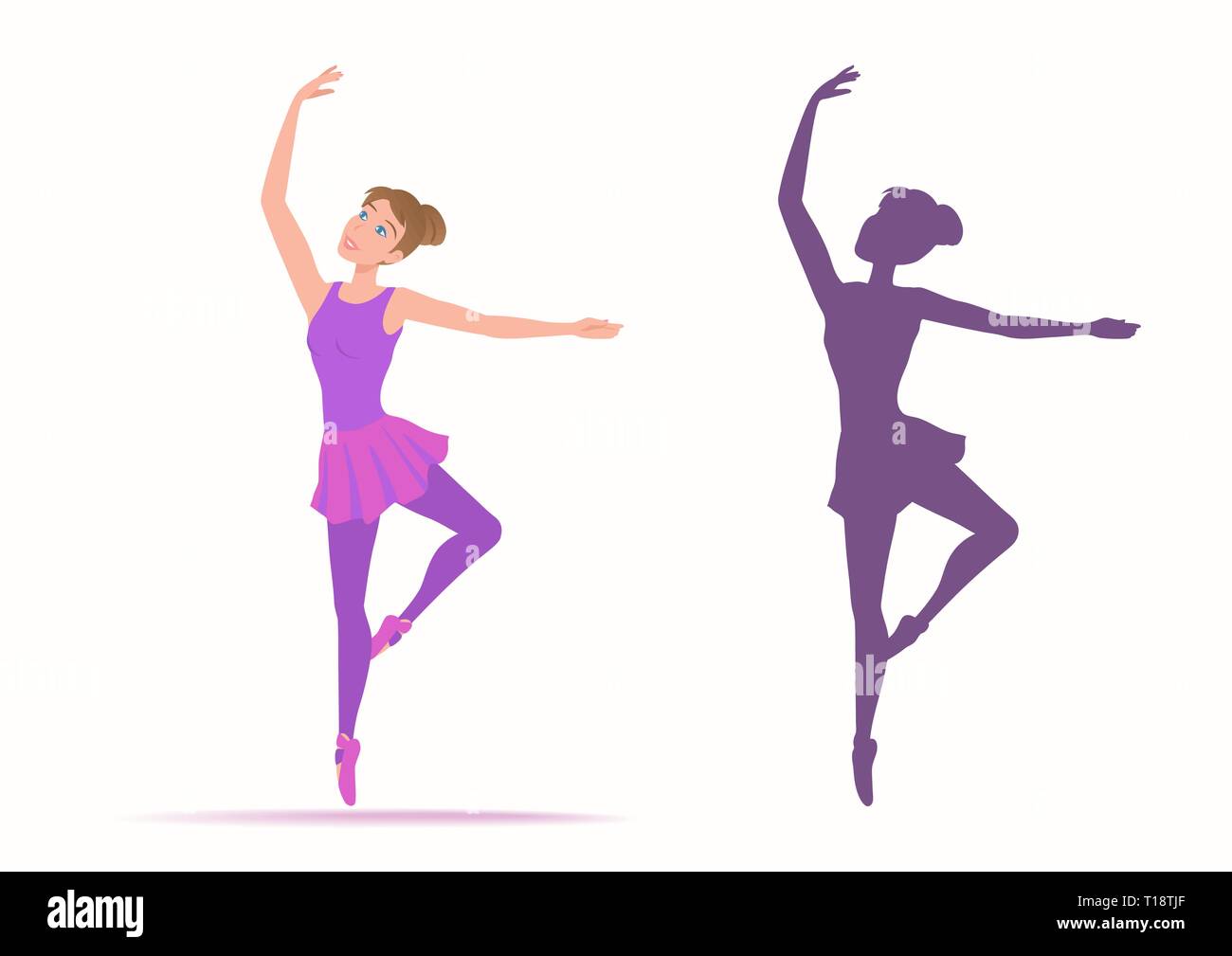 Dance Turn Silhouette