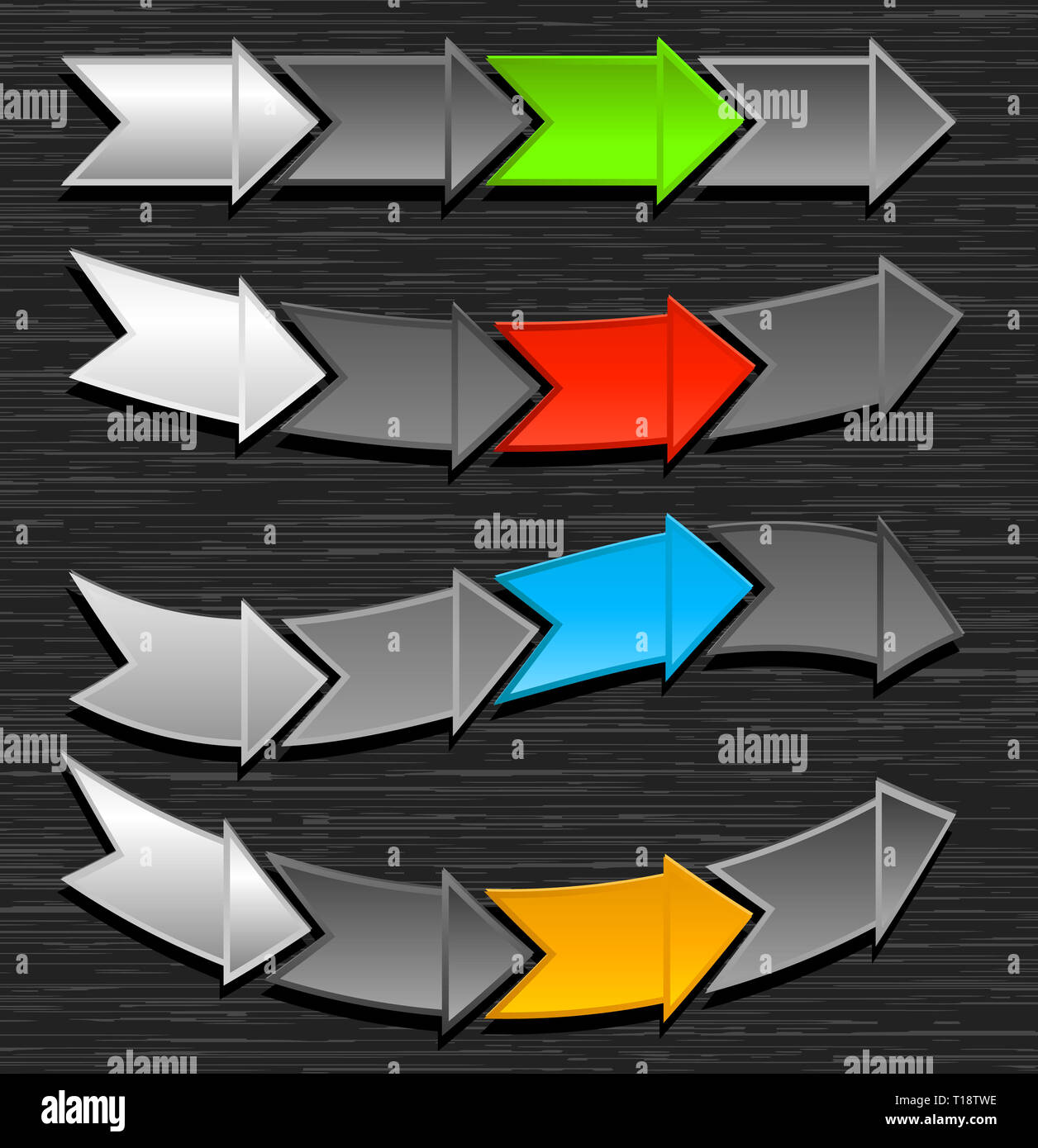 Arrows Vector Design Stock Photo - Alamy