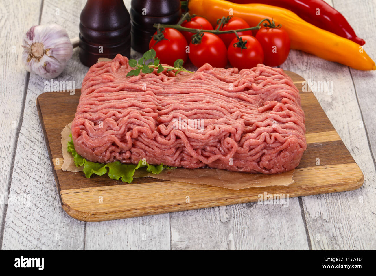 Raw turkey minced meat for cooking Stock Photo - Alamy