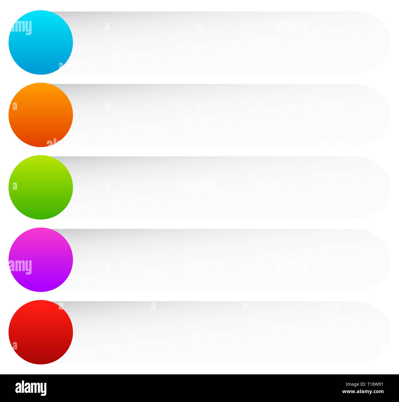 Colored rounded button, banner backgrounds. Vector graphics Stock Photo ...
