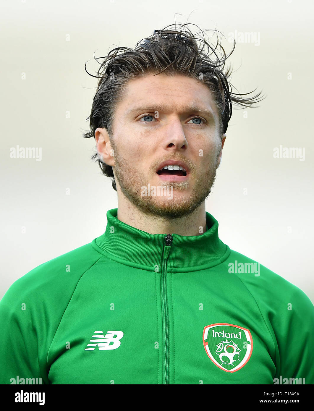 Republic of Ireland's Jeff Hendrick during the UEFA Euro 2020 ...