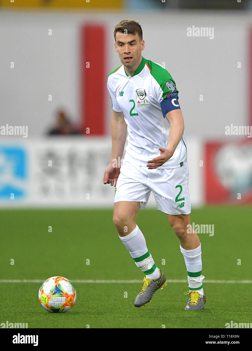 Republic of Ireland's Seamus Coleman during the UEFA Euro 2020 ...