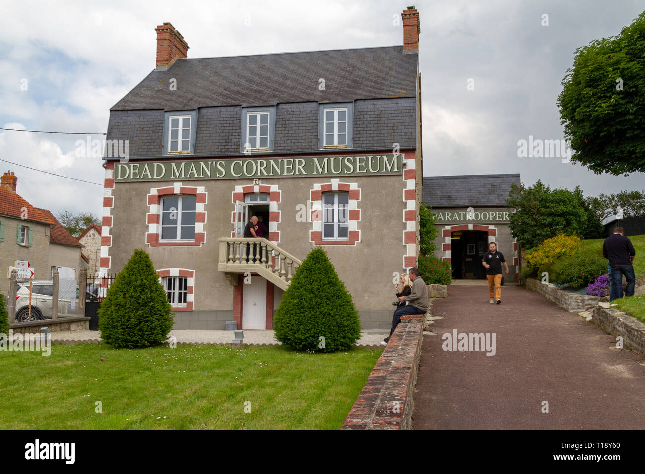 The Dead Man's Corner Museum, Saint-Côme-du-Mont, Normandy, France ...