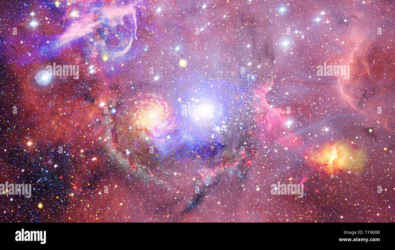 Galaxy and Nebula. Abstract space background. Elements of this Image ...