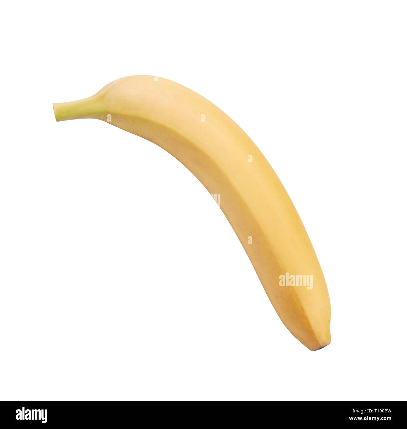 raw Yellow Banana Isolated Stock Photo - Alamy