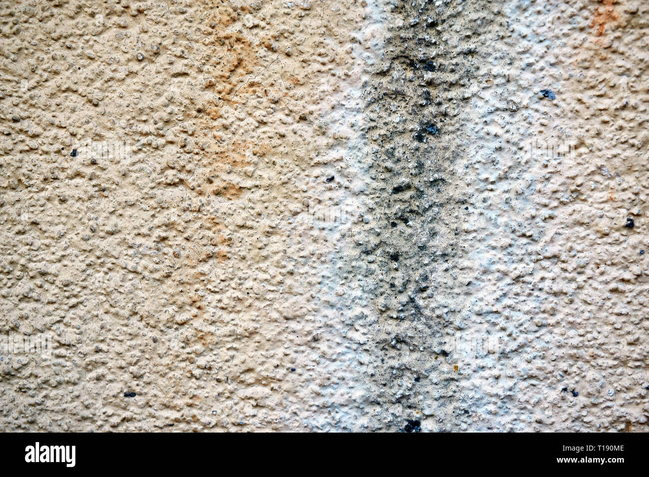 cracked color on a wall outside Stock Photo - Alamy
