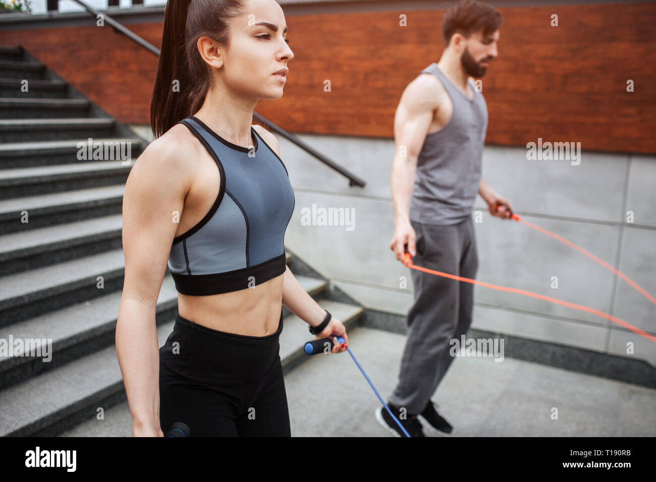 Jump Rope Team High Resolution Stock Photography and Images - Alamy