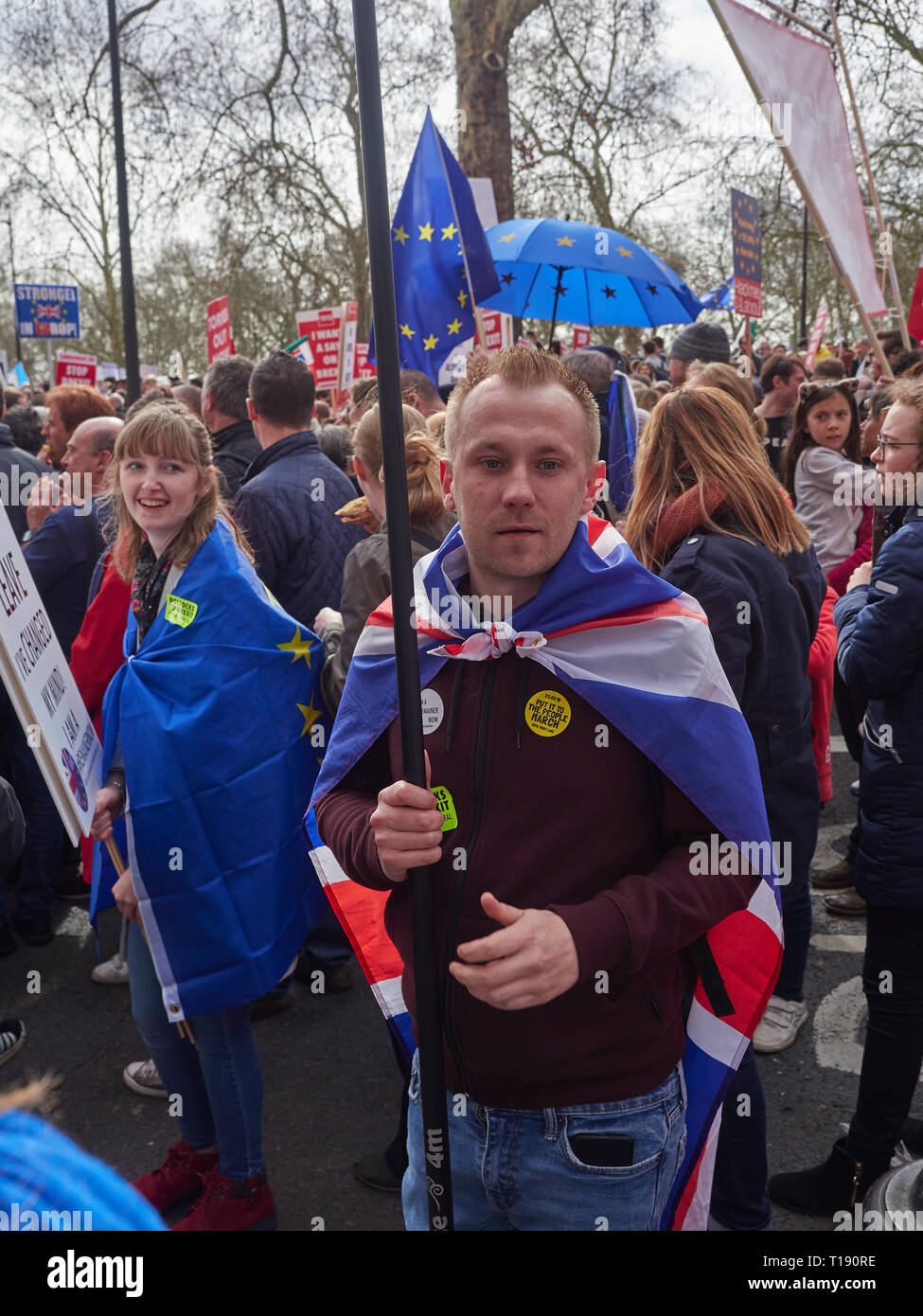 Happy union protest hi-res stock photography and images - Alamy