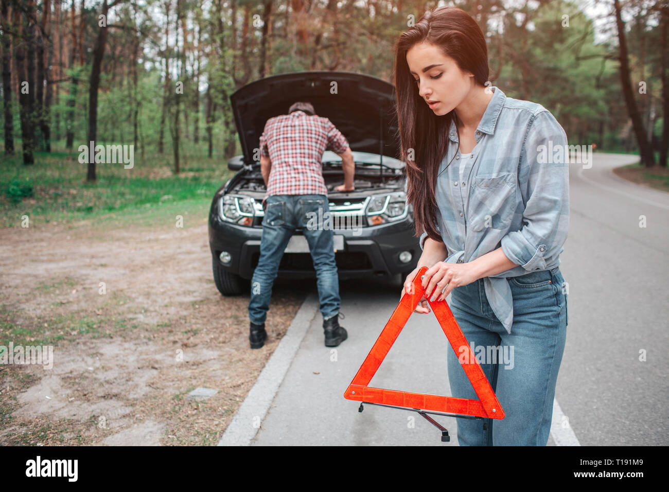 Fix triangle hi-res stock photography and images - Alamy