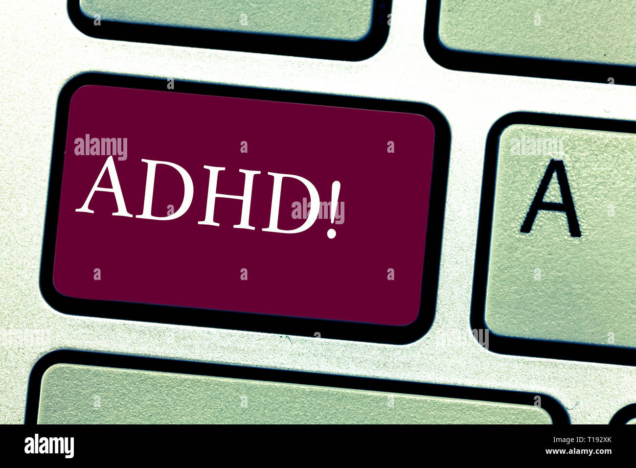 Word writing text Adhd. Business photo showcasing Learning made easier ...