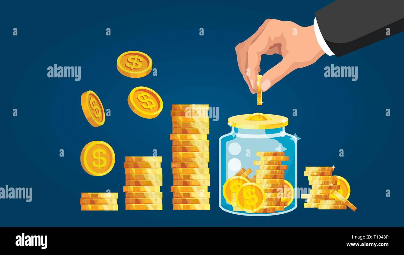 Money save vector Stock Vector Images - Alamy