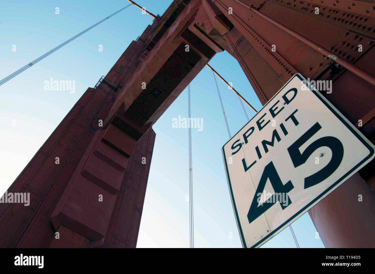 Speed limit 45 hi-res stock photography and images - Alamy