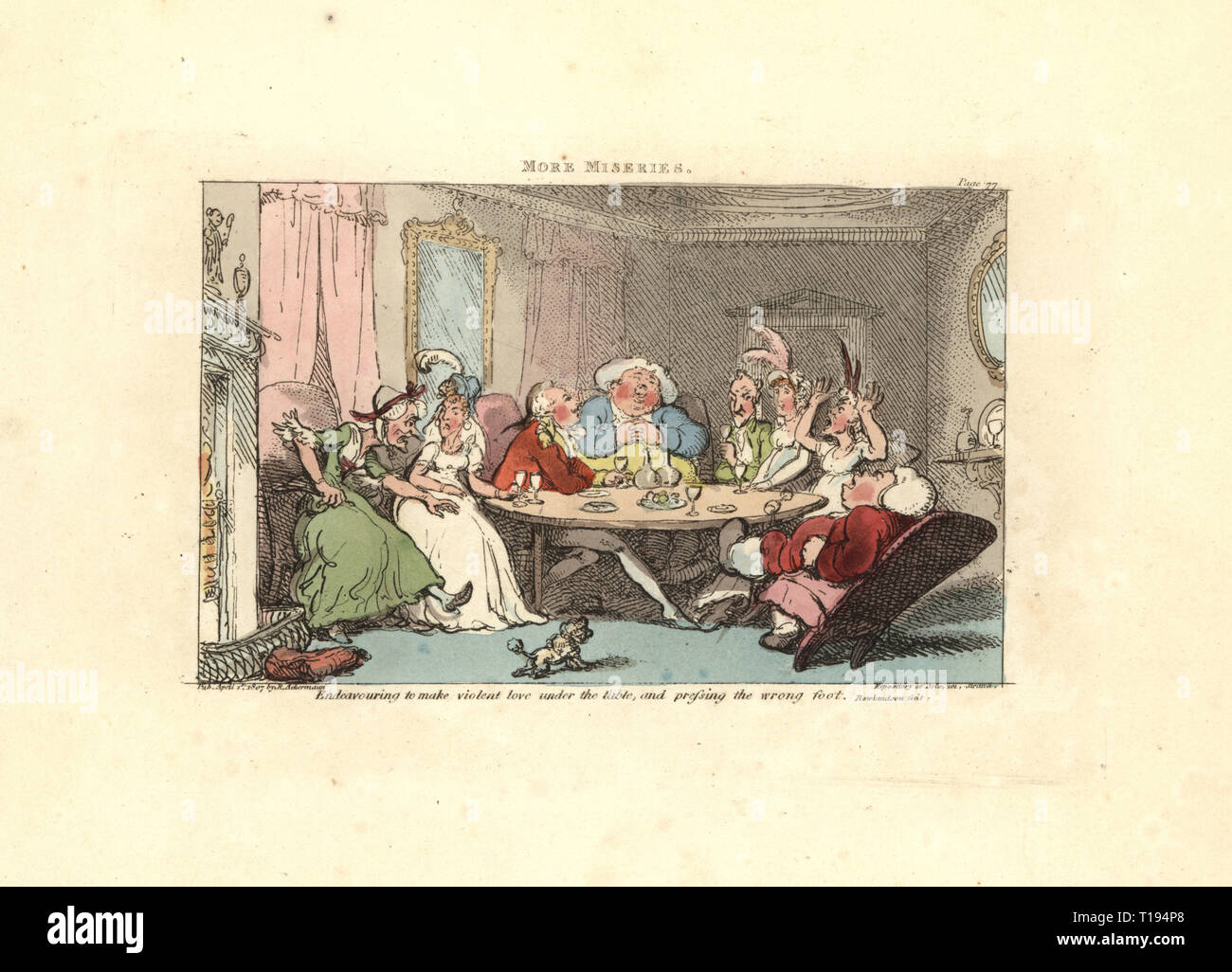 Footsie under table hi-res stock photography and images - Alamy