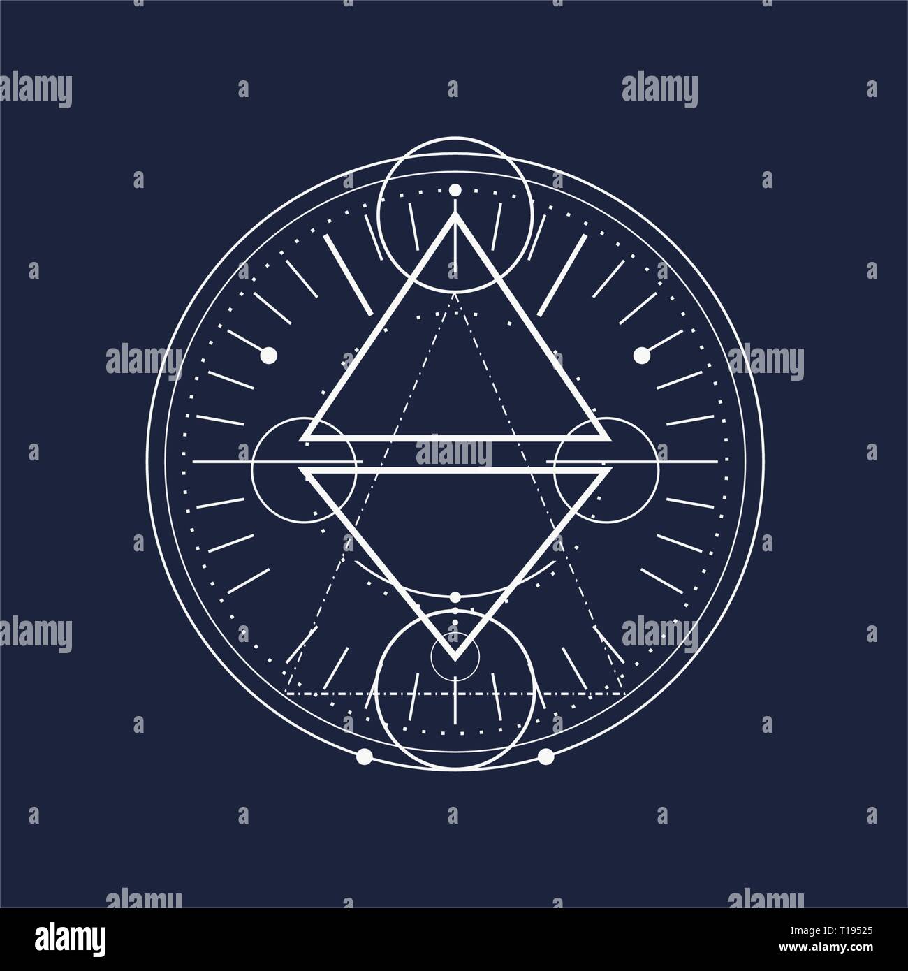 Occult symbol hi-res stock photography and images - Alamy
