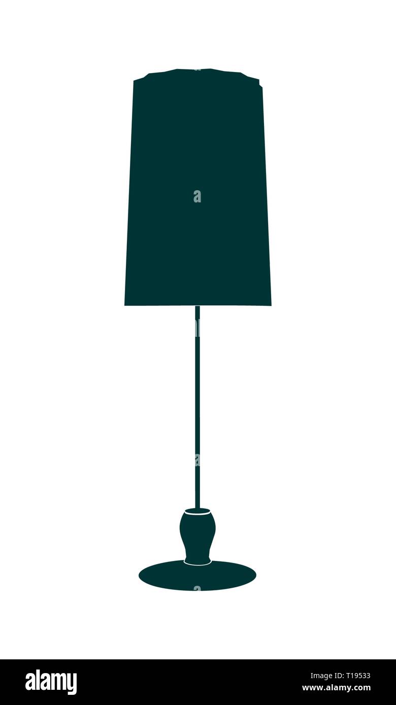 Floor lamp stand Stock Vector Image & Art - Alamy