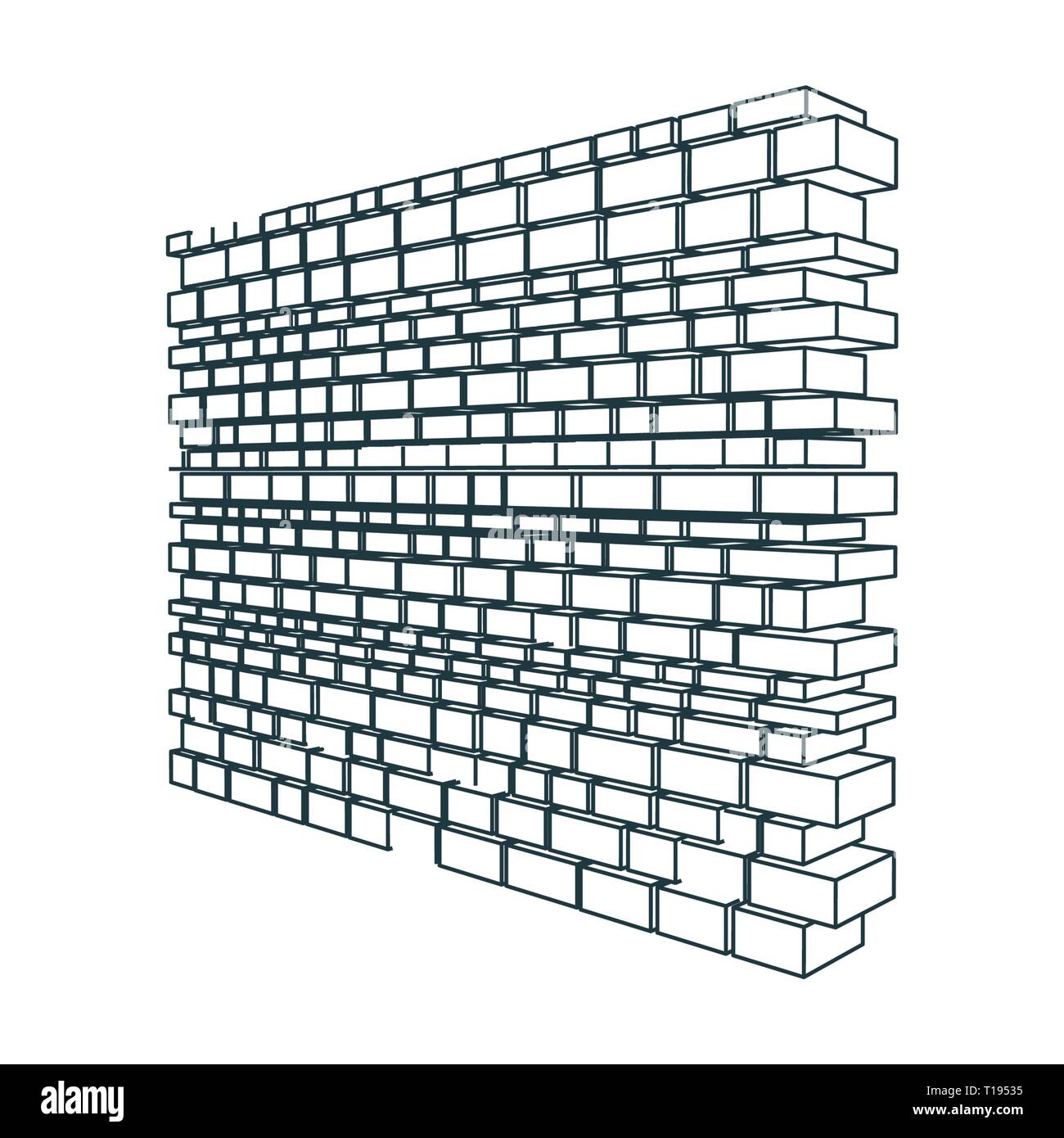 Part of the castle wall Stock Vector Image & Art - Alamy