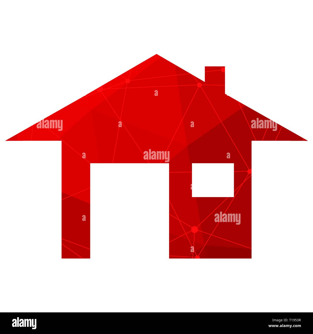 Abstract building Icon Stock Vector Image & Art - Alamy