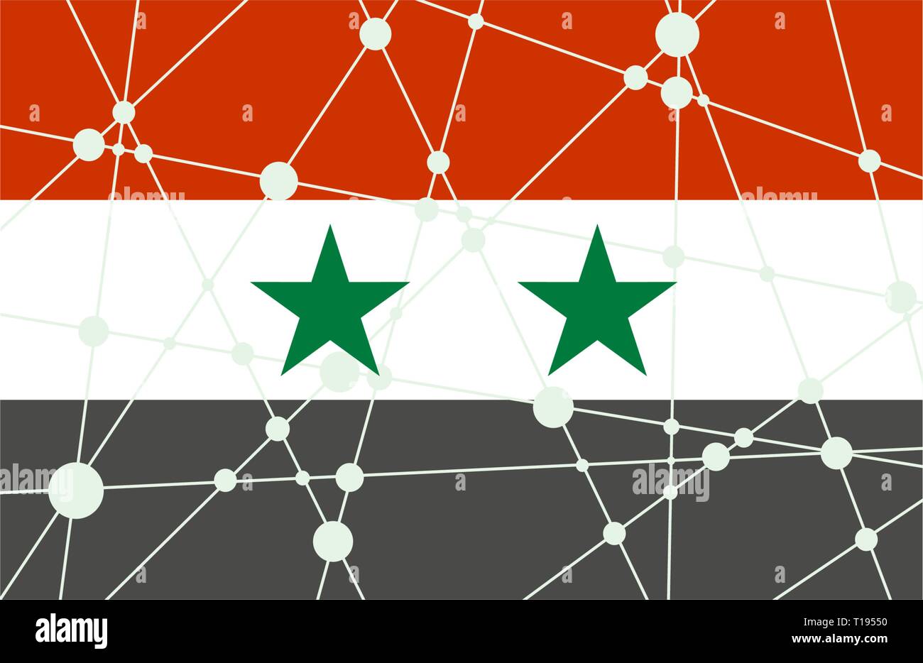 Syria flag concept Stock Vector Image & Art - Alamy