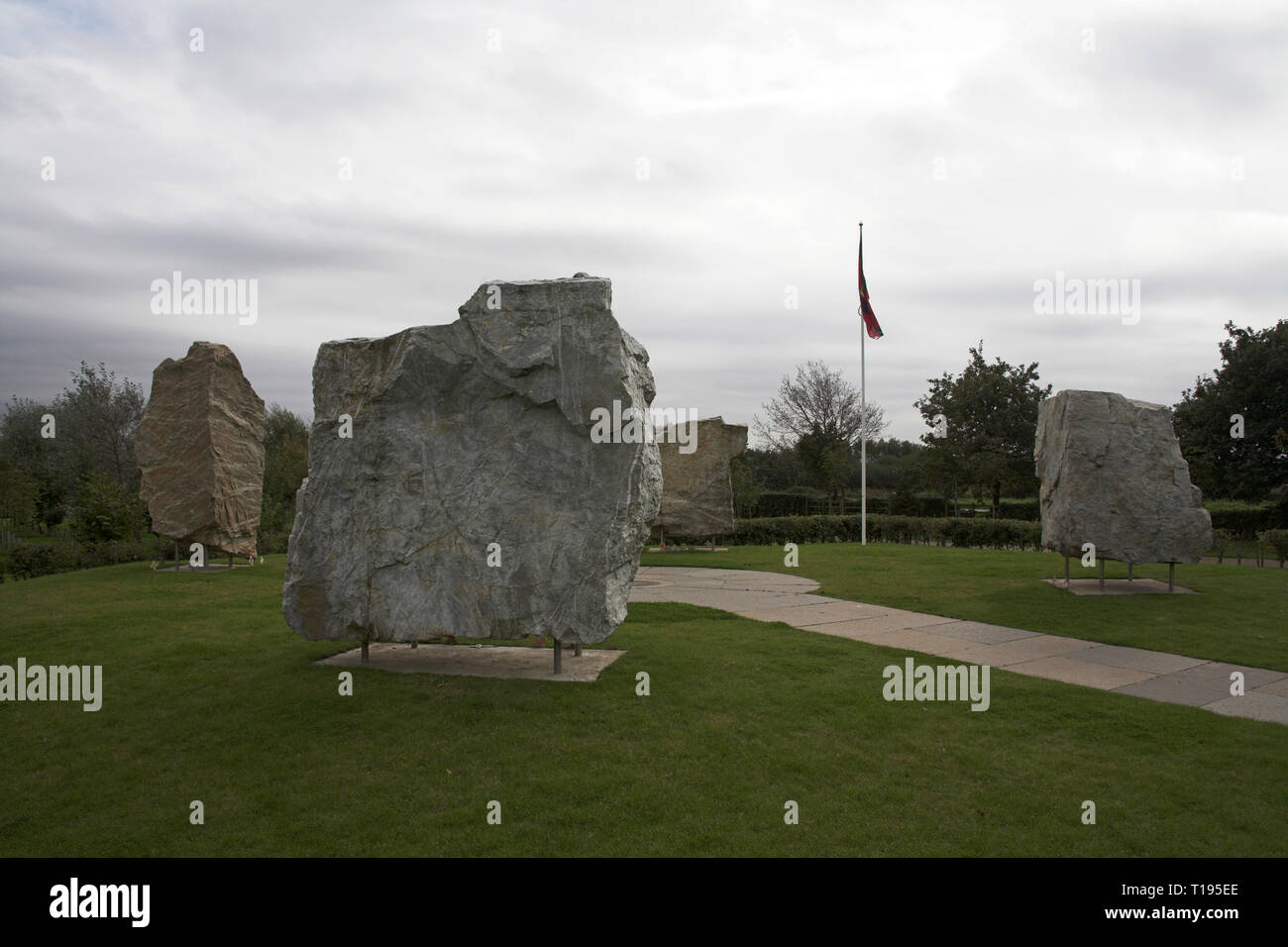 National Memorial Arboretum Alrewas Staffordshire England Stock Photo ...