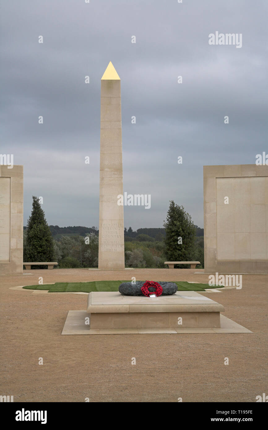 National Memorial Arboretum Alrewas Staffordshire England Stock Photo ...