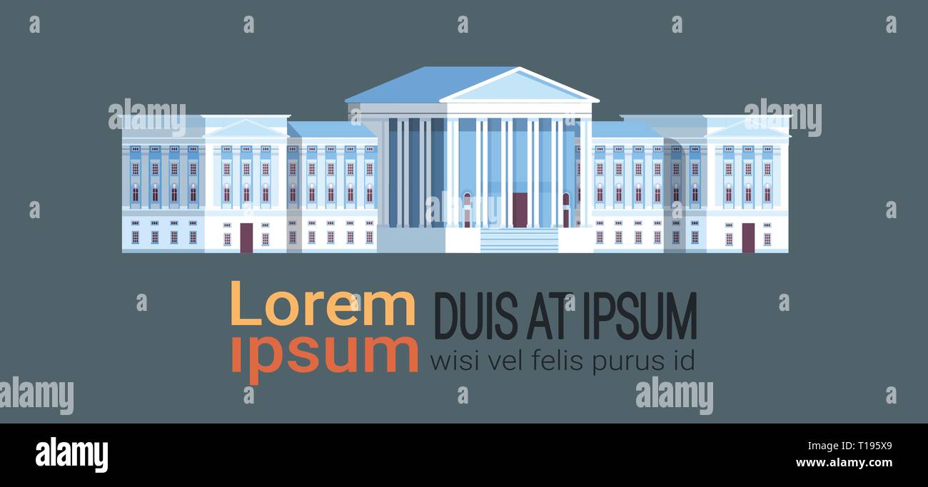 supreme court building with columns government house of justice ...