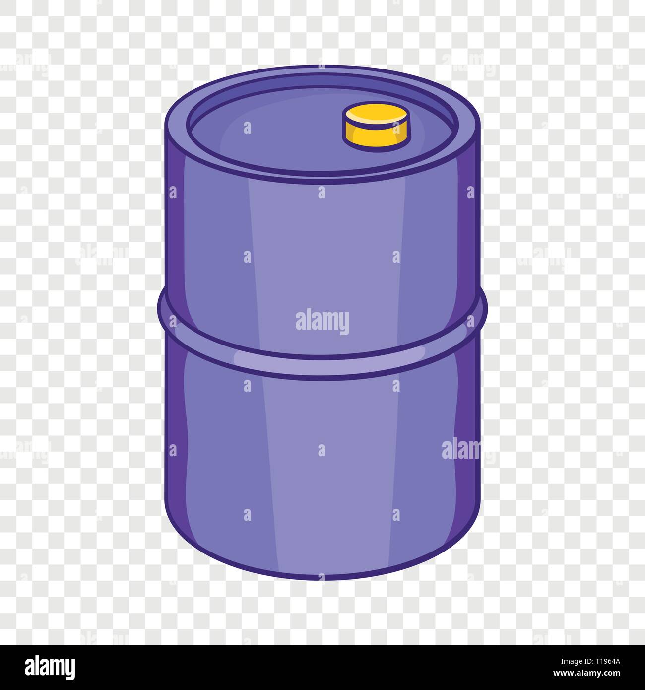 Barrel for gasoline icon, cartoon style Stock Vector Image & Art - Alamy